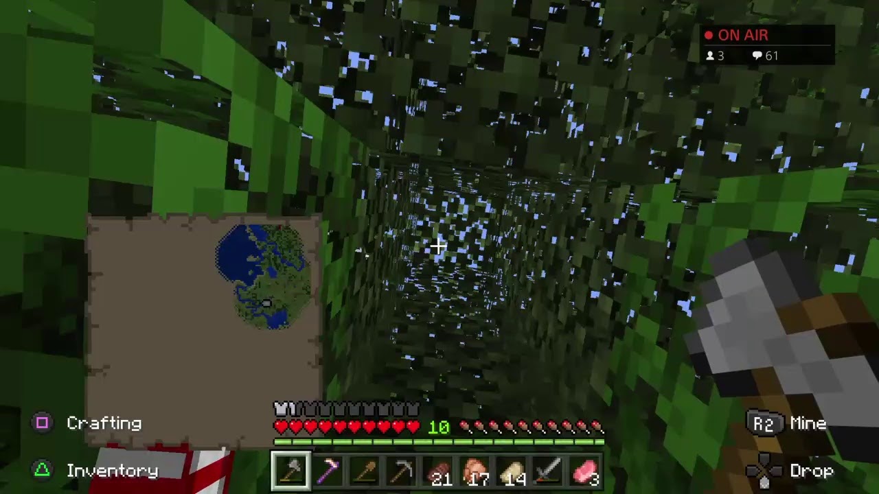 Minecraft Gameplay (no commentary) 2 - YouTube