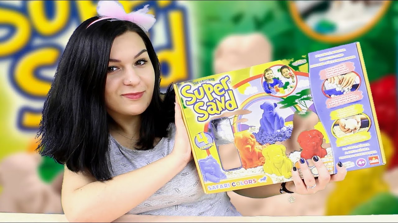 SUPER SAND ANIMALS PIASEK KINETYCZNY GOLIATH - YouTube