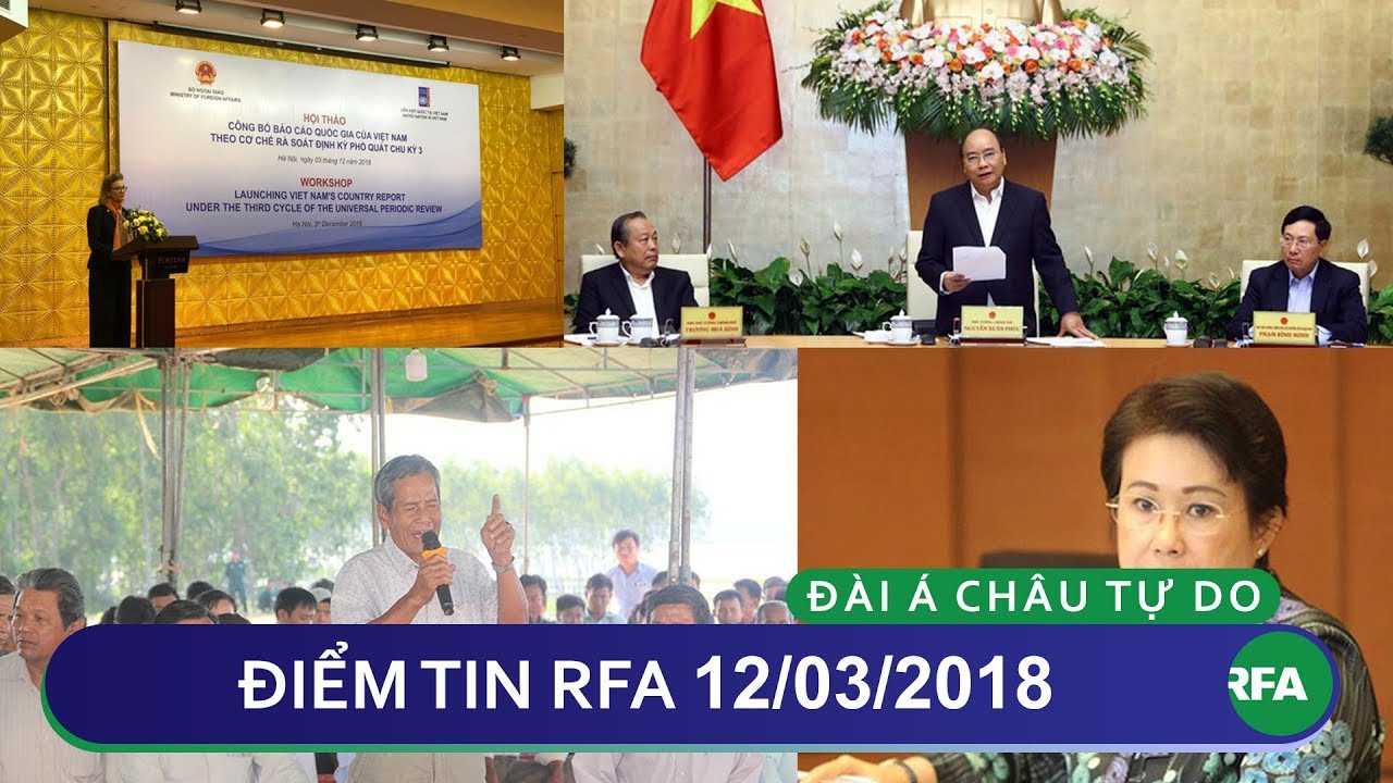 Điểm tin RFA tối 03/12/2018 | Việt Nam tuyên bố thực hiện hơn 96% ...