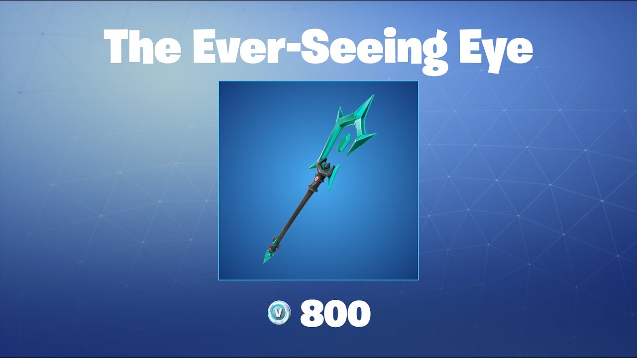 The Ever-Seeing Eye | Fortnite Pickaxe - YouTube