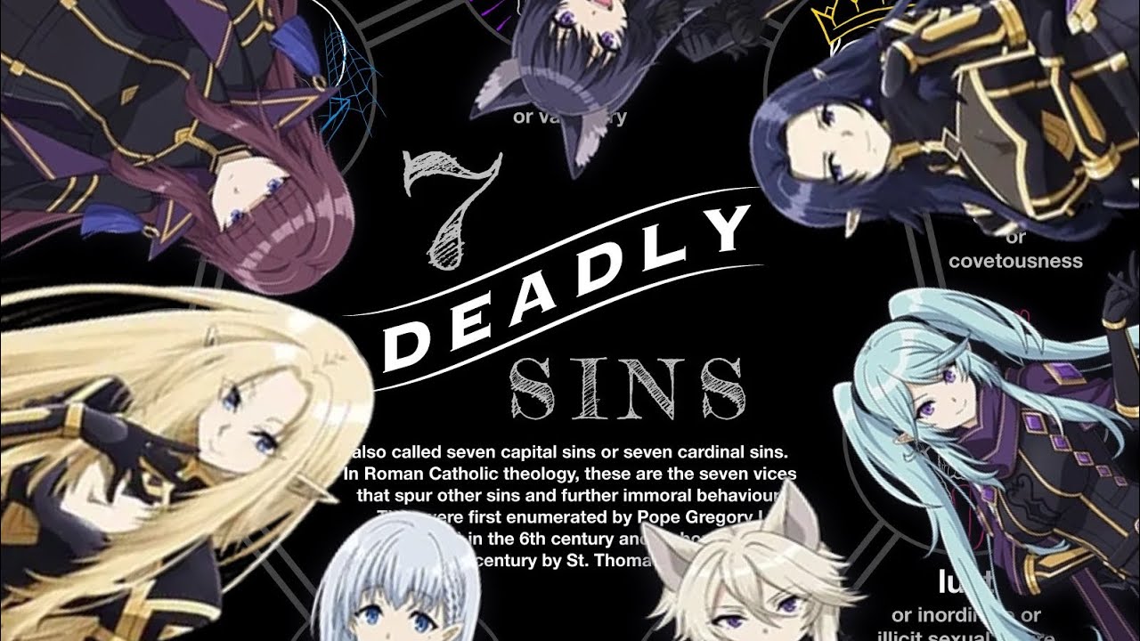 The 7 shadows or the 7 deadly sins. Eminence in shadows. - YouTube