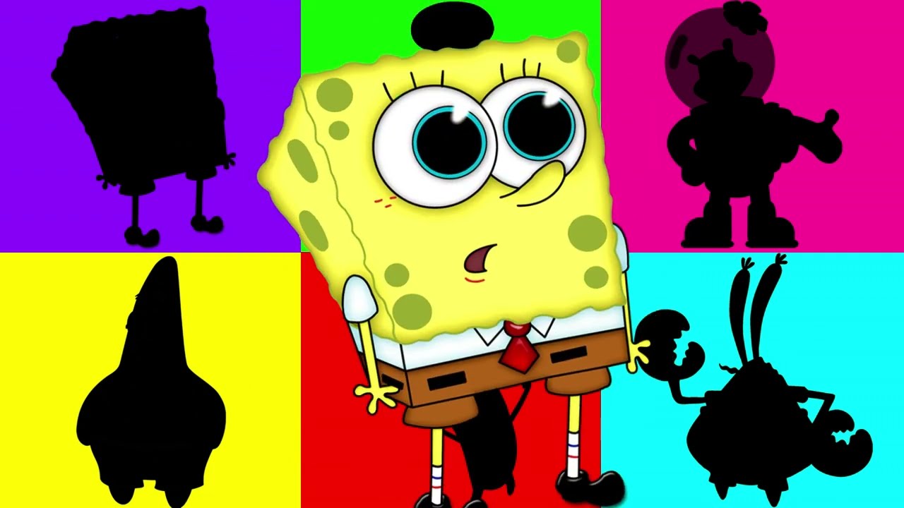 Magic Color Wheel SpongeBob SquarePants Pick Random Characters - YouTube