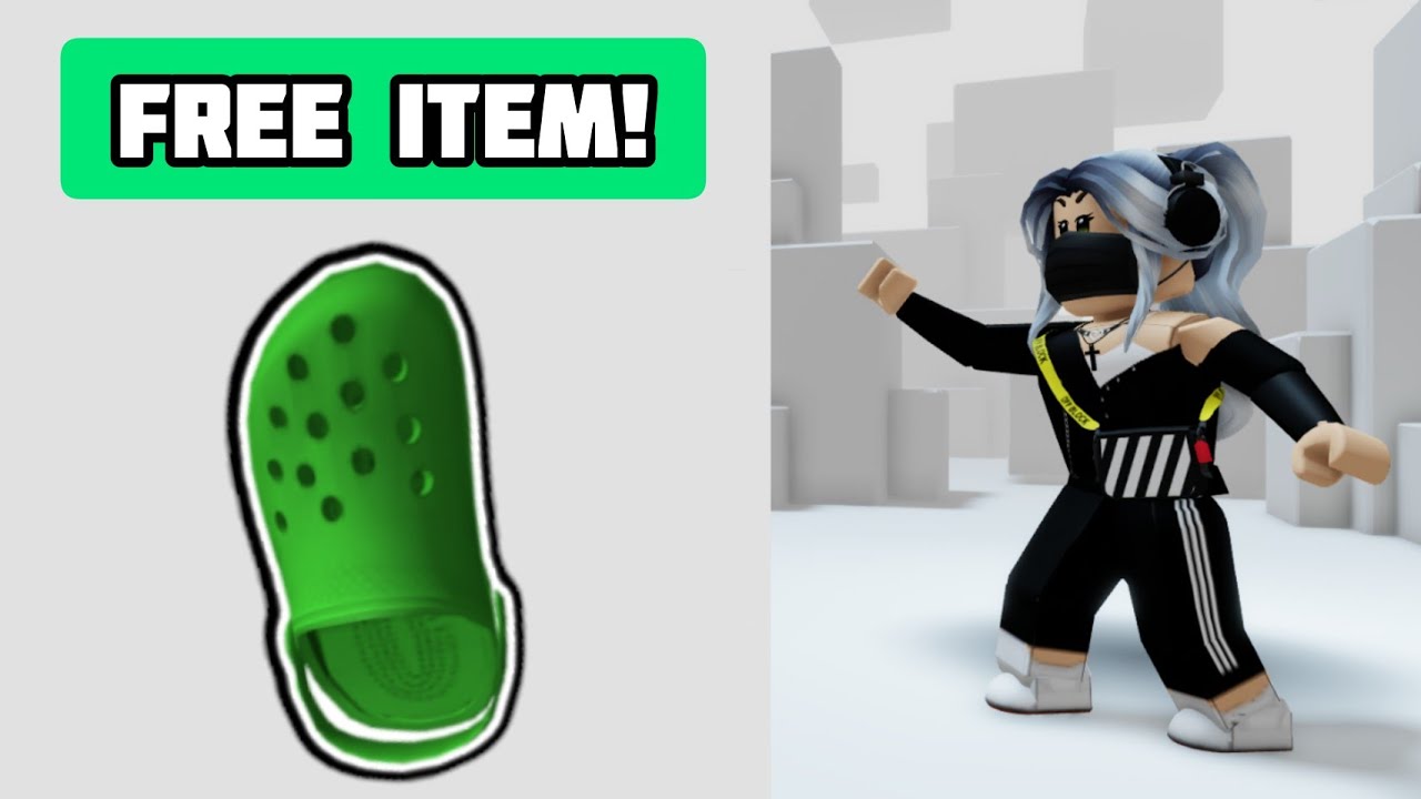 (FREE UGC) How To Get The Croc On Your Head in Crocs World | (Roblox ...