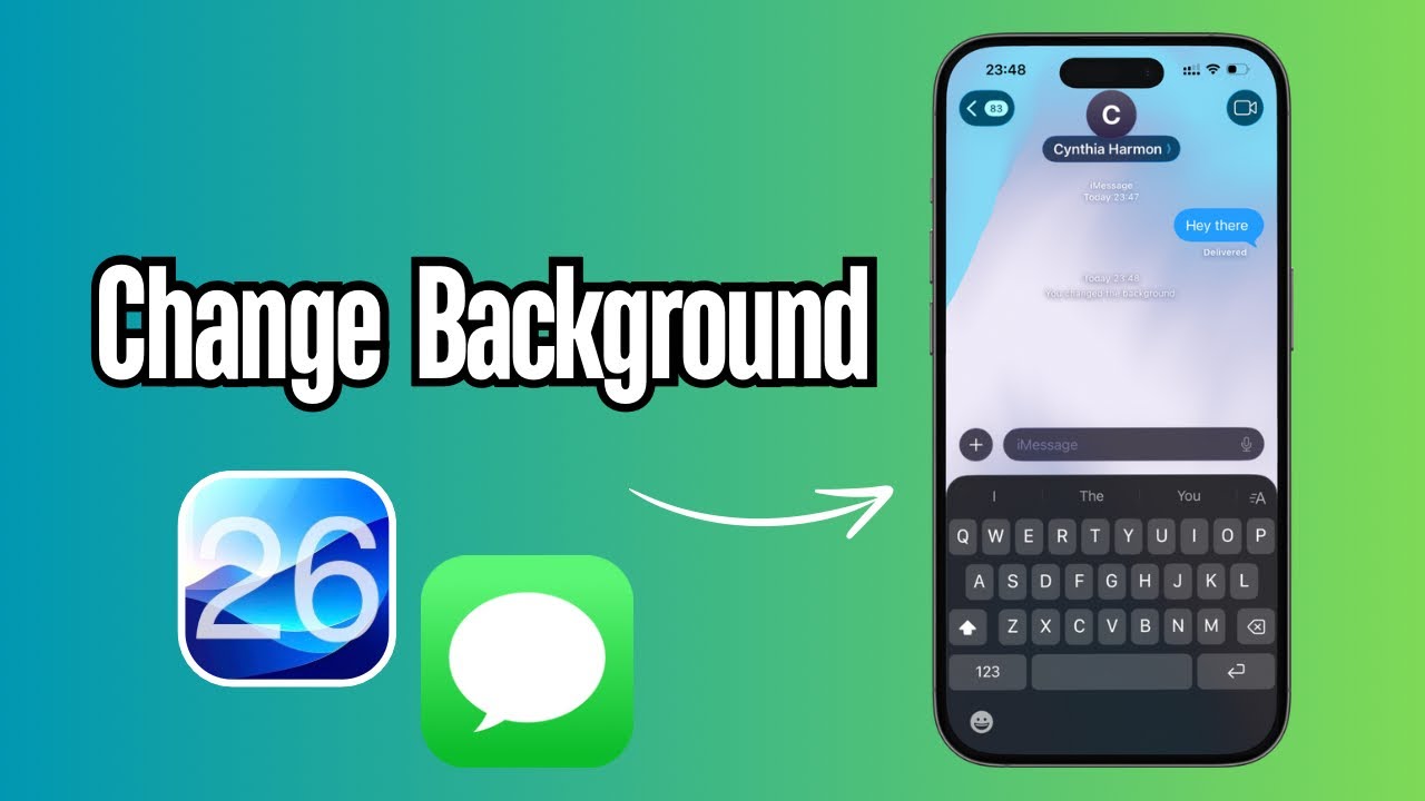 iOS 26: How to Change Chat Background on iMessage (Customize iPhone ...