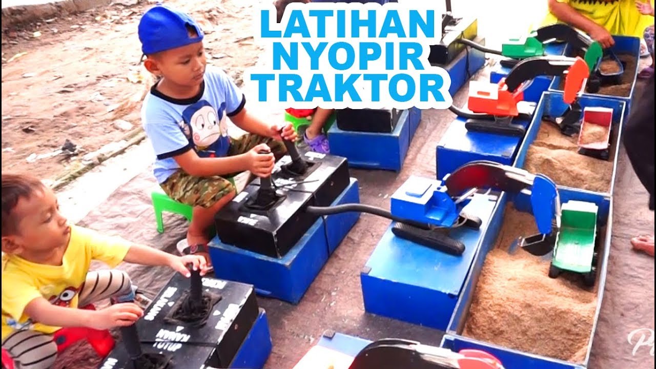Traktor Mainan Anak, Mainan Excavator Traktor Mainan Anak Laki-Laki ...