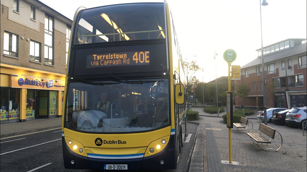 Dublin Bus | ADL Enviro400 B9TL | Route 40E to Broombridge Luas | (08-D ...
