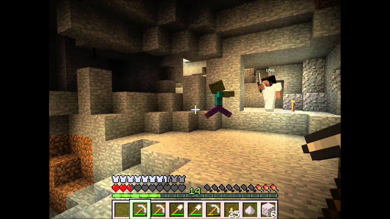 Minecraft Multiplayer Part 4 Going To The Abandoned Mine - YouTube