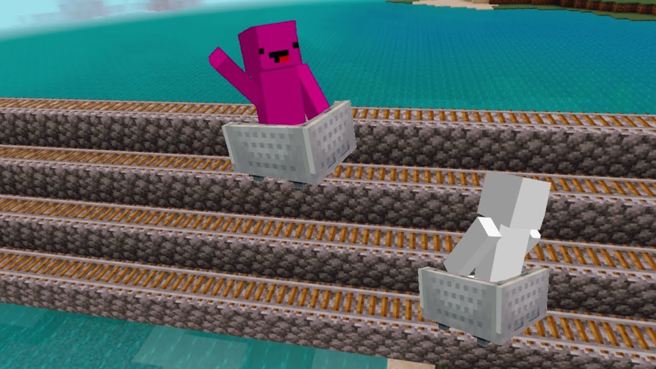 Minecraft’s Biggest Roller Coaster!!! - YouTube