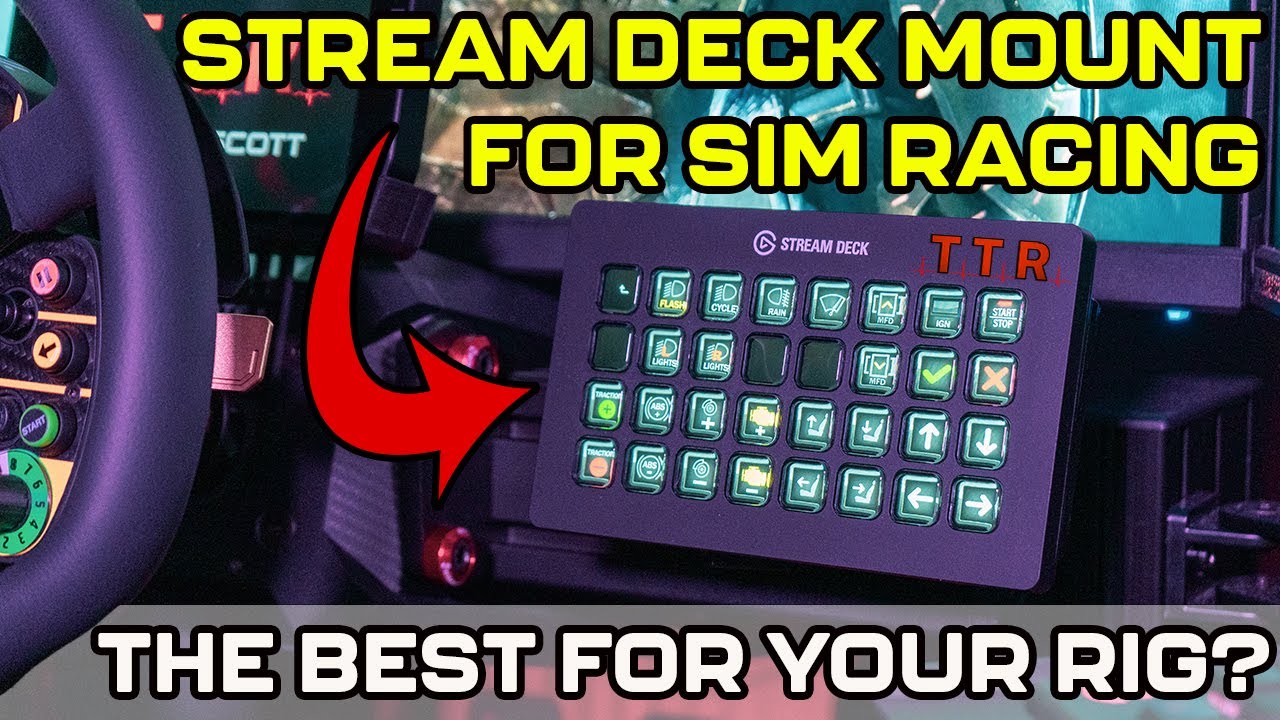 REVIEW | KGL Stream Deck XL Mount | LEVEL UP YOUR SIM RIG! - YouTube