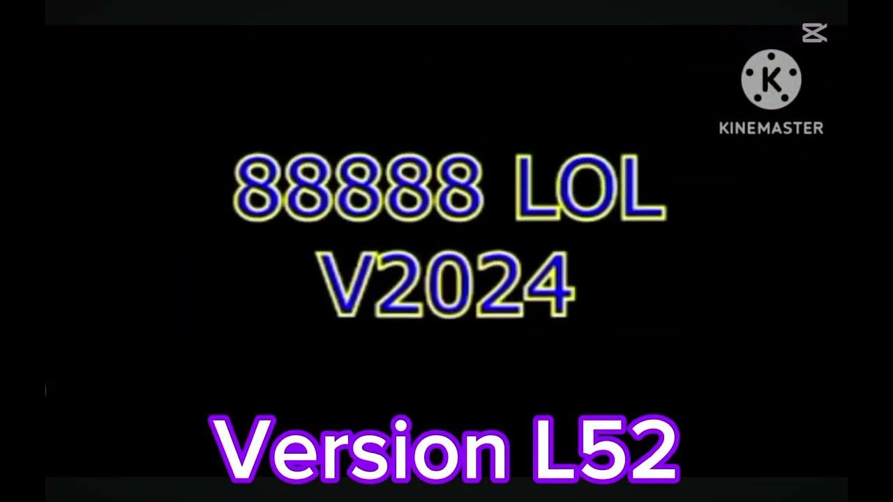 88888 LOL V8322 Version A-Y52/All 1-484 - YouTube