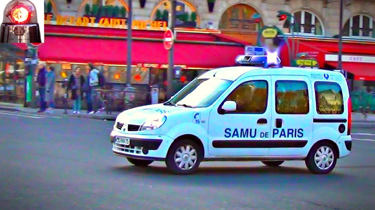Voiture de SAMU de Paris // EMS Rapid Response Car - YouTube