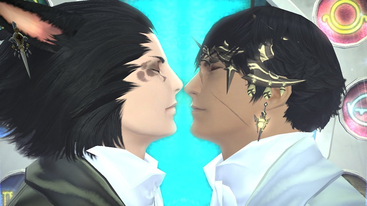 [FFXIV] Agni's Wedding - Rings and Kiss - YouTube