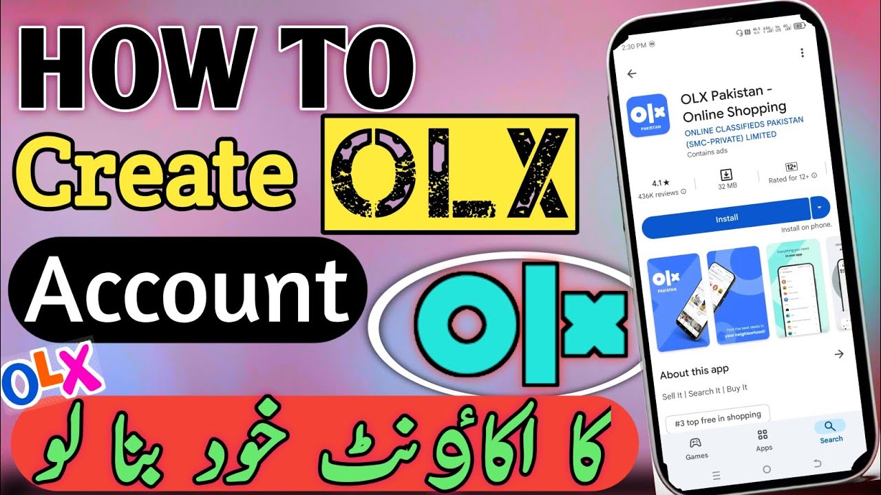 olx par id kaise banaye | olx create new account - YouTube