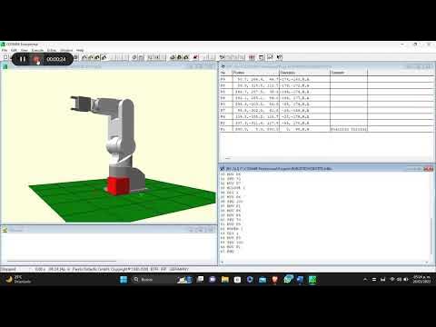 Practica - Robot - Programa COSIMIR EDUCATIONAL - YouTube