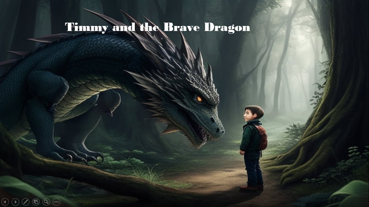 Timmy and the Brave Dragon #moralstories #bedtimestory #animationstory ...