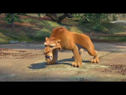 Ice Age Dawn of the Dinosaurs (Diego vs the deer and the dinosaur)