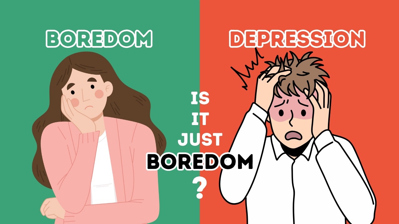 Bored or Depressed? Signs You Shouldn’t Ignore - YouTube