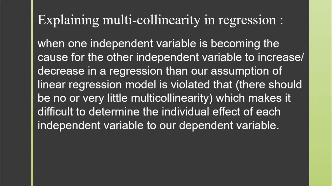 Regression Diagnostics Unveiled: Residual Analysis and Conquering Multicollinearity (Group 9 ...