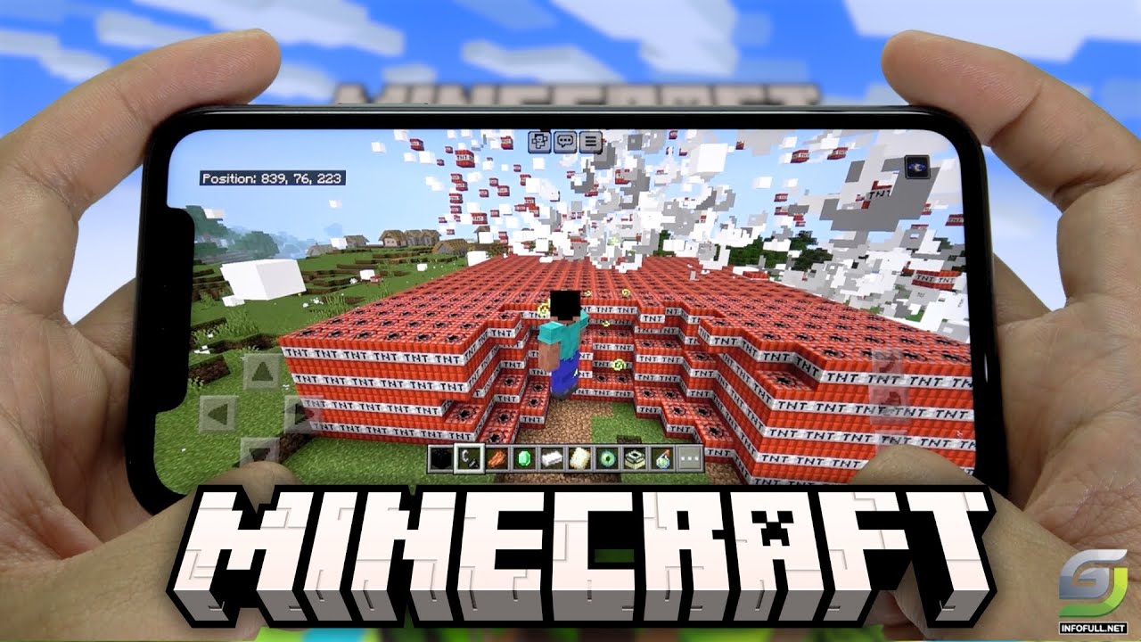 iPhone 11 test game MineCraft 2024 | Apple A13 Bionic - YouTube