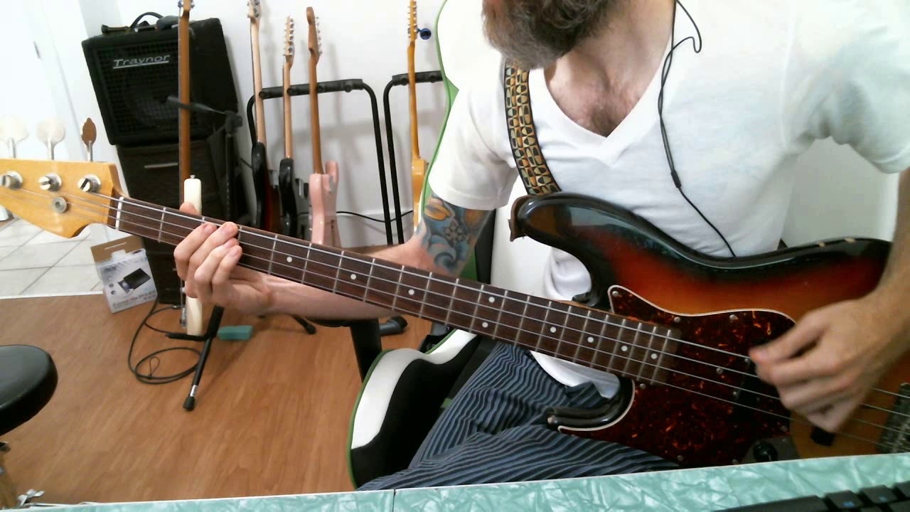 Weezer - Pink Triangle (bass cover) - YouTube
