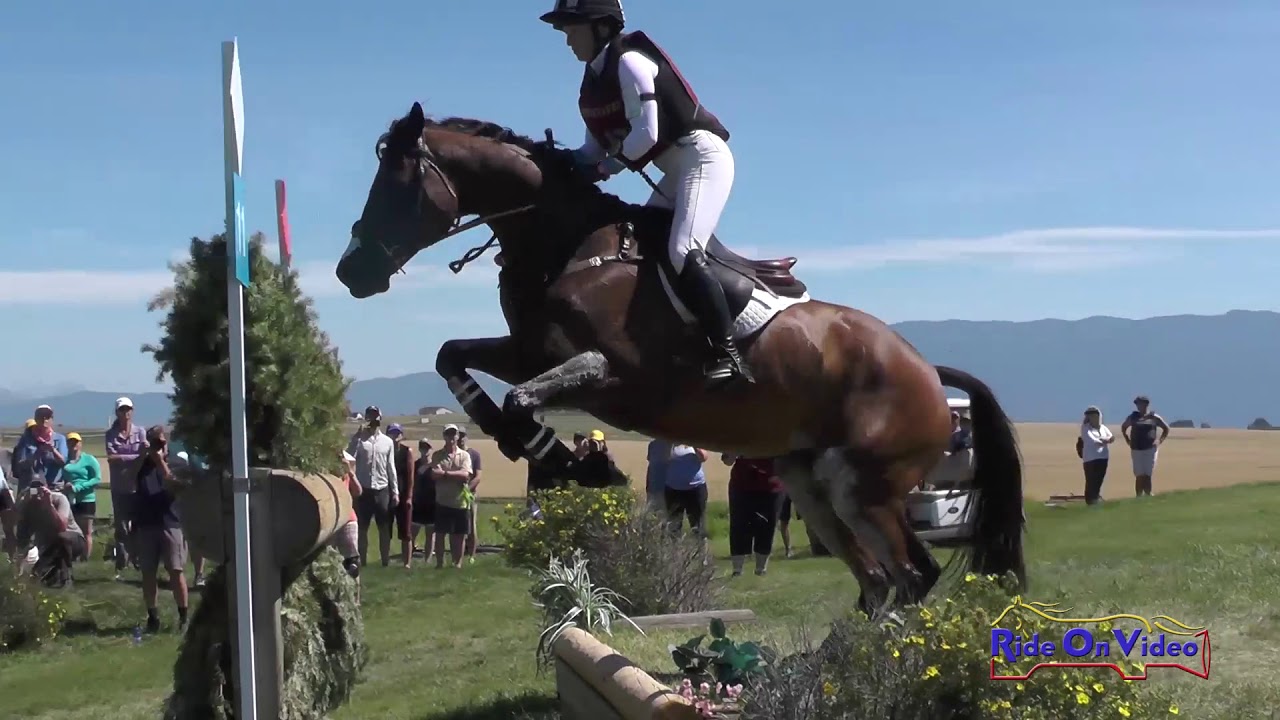 087XC Erin Sylvester on Paddy the Caddy CCI3* Cross Country Rebecca ...