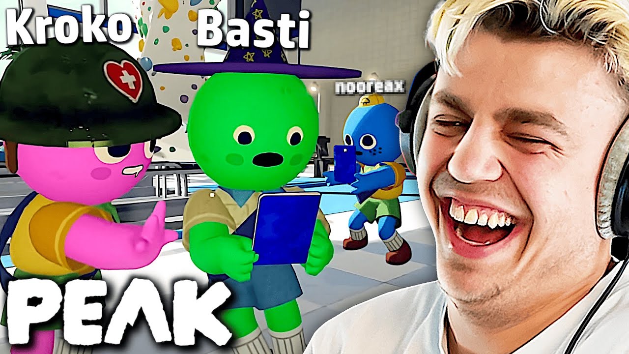 Papaplatte spielt PEAK mit BastiGHG & Krokoboss - Part 2 - YouTube