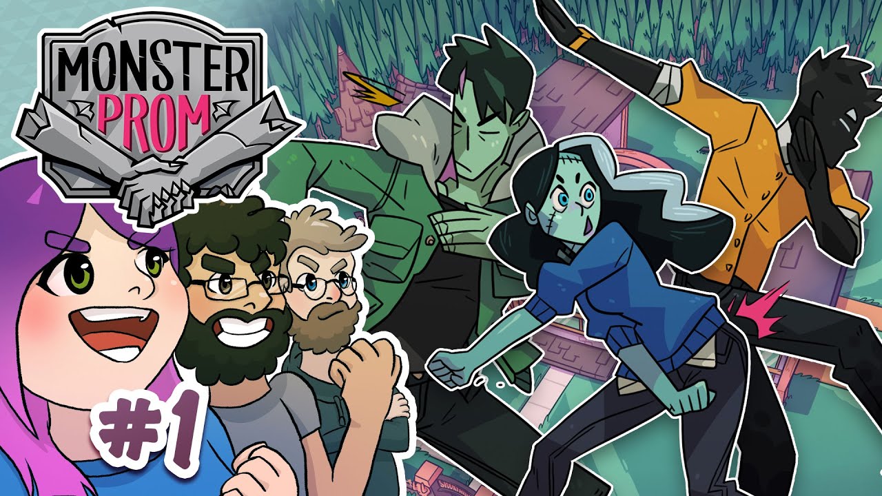 Will you....GO TO PROM WITH US?!- Monster Prom #01 - YouTube