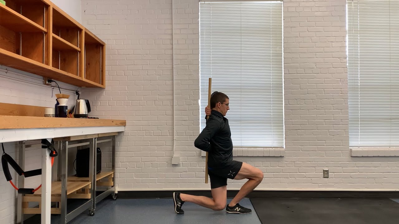 In-line Lunge - Movement Screen - YouTube