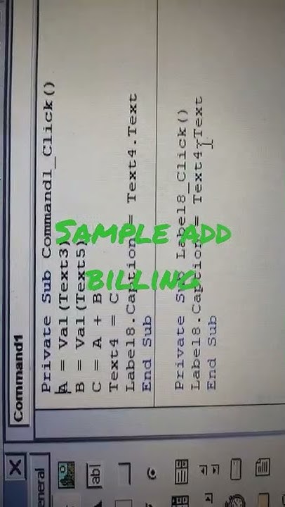 vb6 billing - YouTube