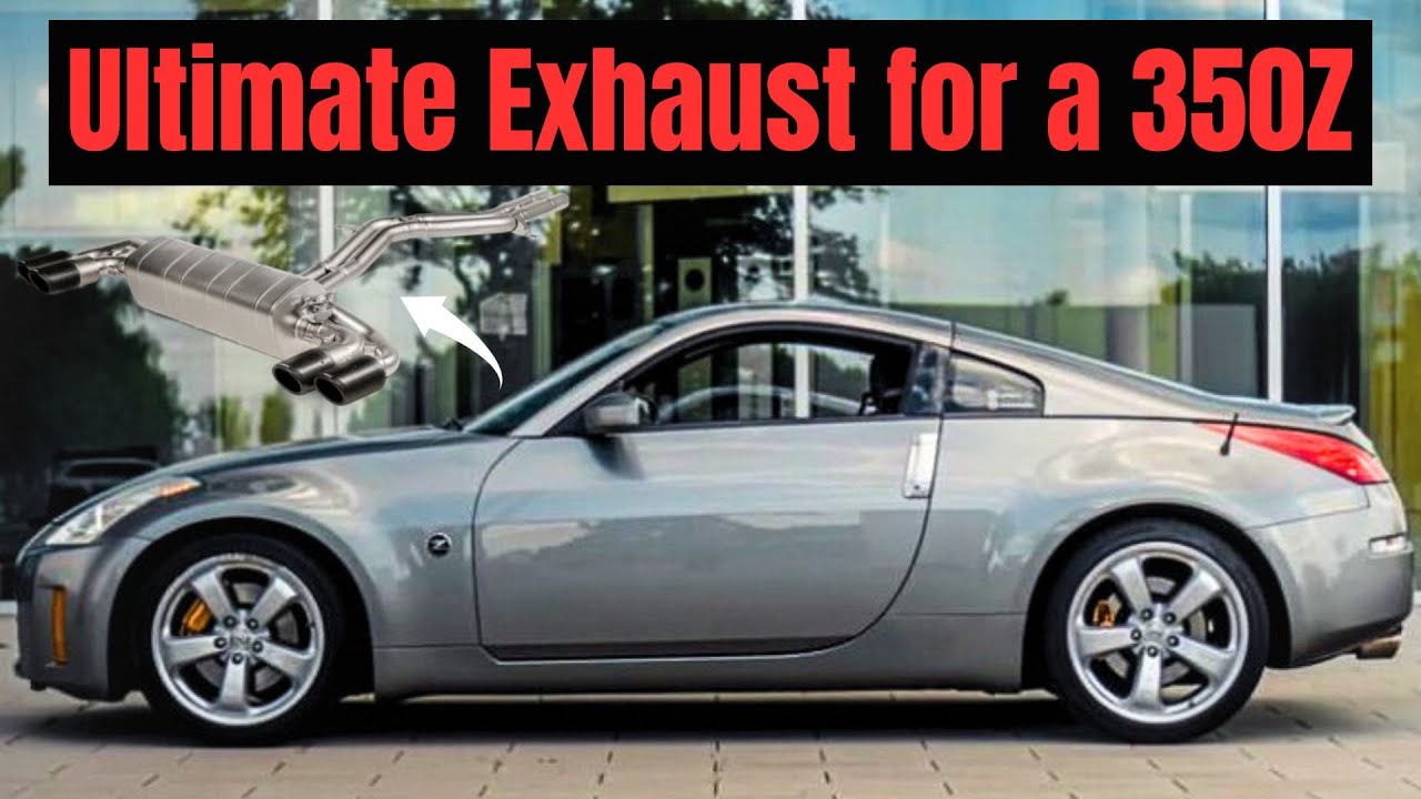 350Z gets the ULTIMATE EXHAUST (Full Titanium) - YouTube