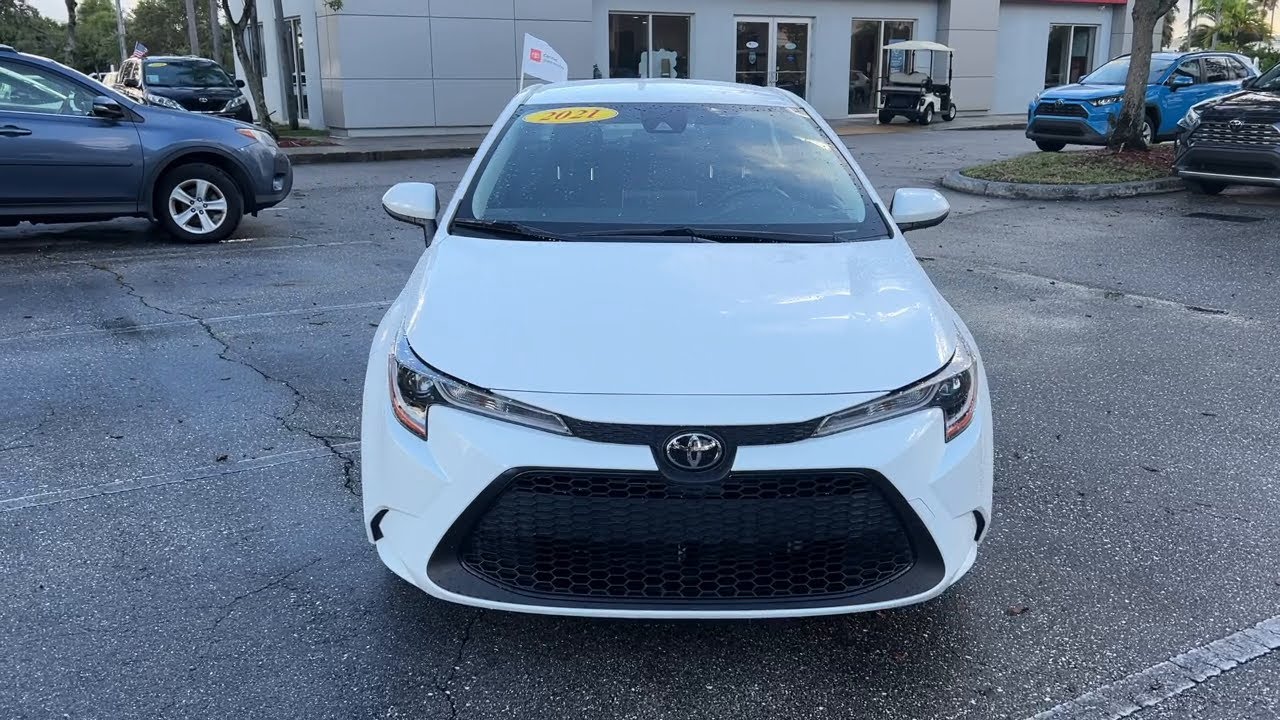 2021 Toyota Corolla Fort Lauderdale, Coconut Creek, Hollywood, Tamarac ...