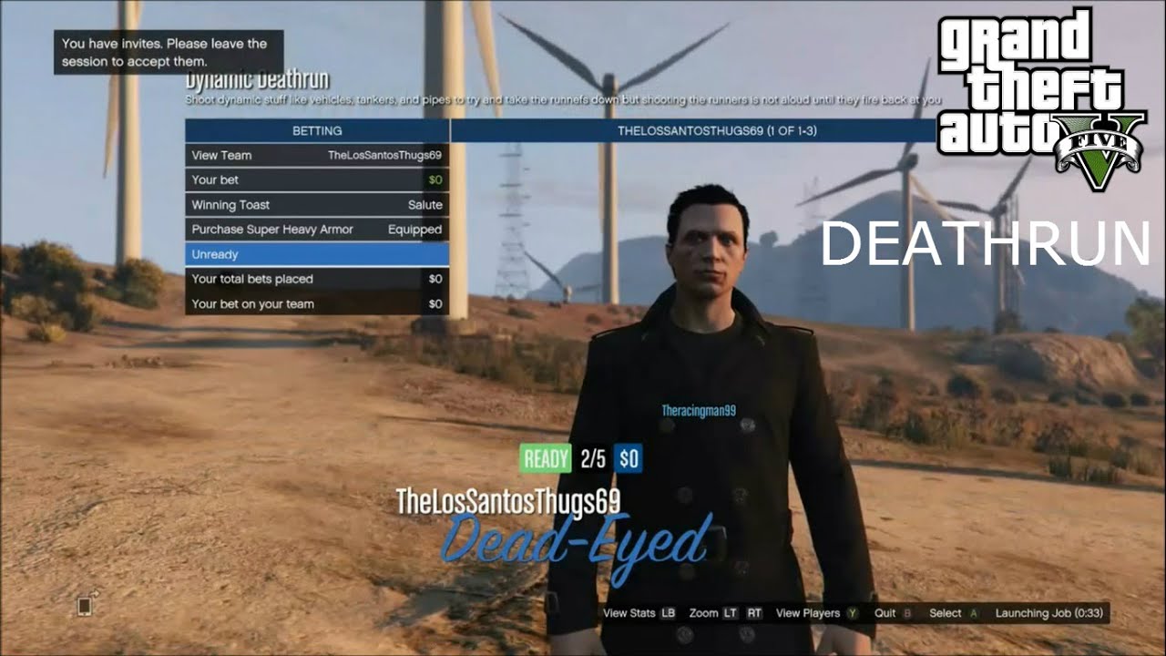 GTA 5 Online - Deathrun w/ TheTrueDuck1 - YouTube