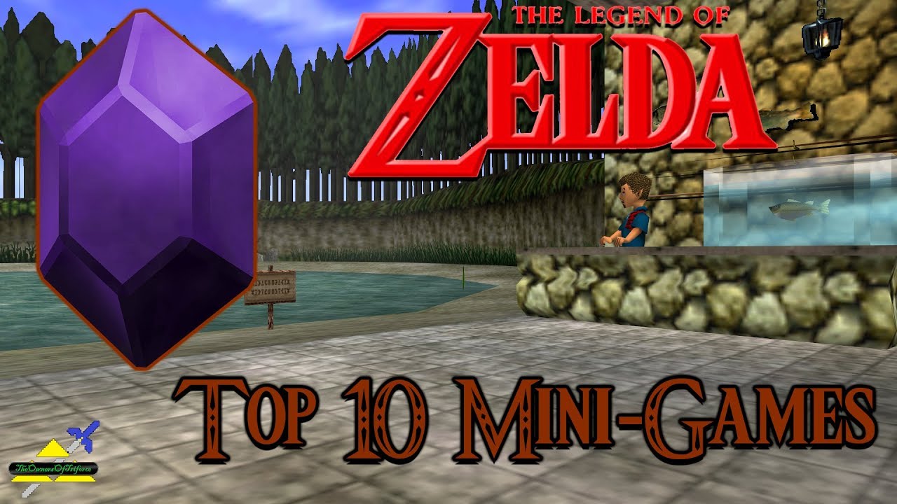 Zelda - Top 10 Mini Games - YouTube