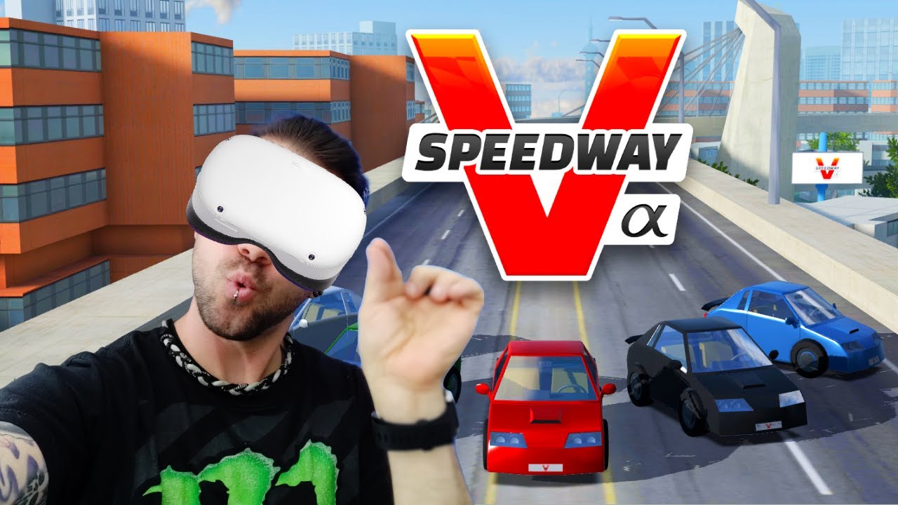 V Speedway [Sidequest Game] Oculus Quest 2 Gameplay - YouTube