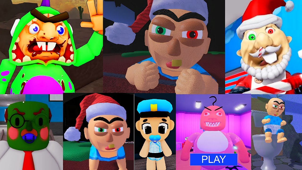 Roblox 6 BABY Game Escape Obby, Escape Baby Bebo Daycare, BABY BOBBY'S ...