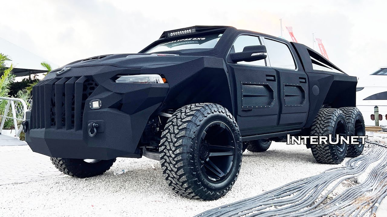 RAM TRX 6x6 Apocalypse 850 HP Super Truck - YouTube