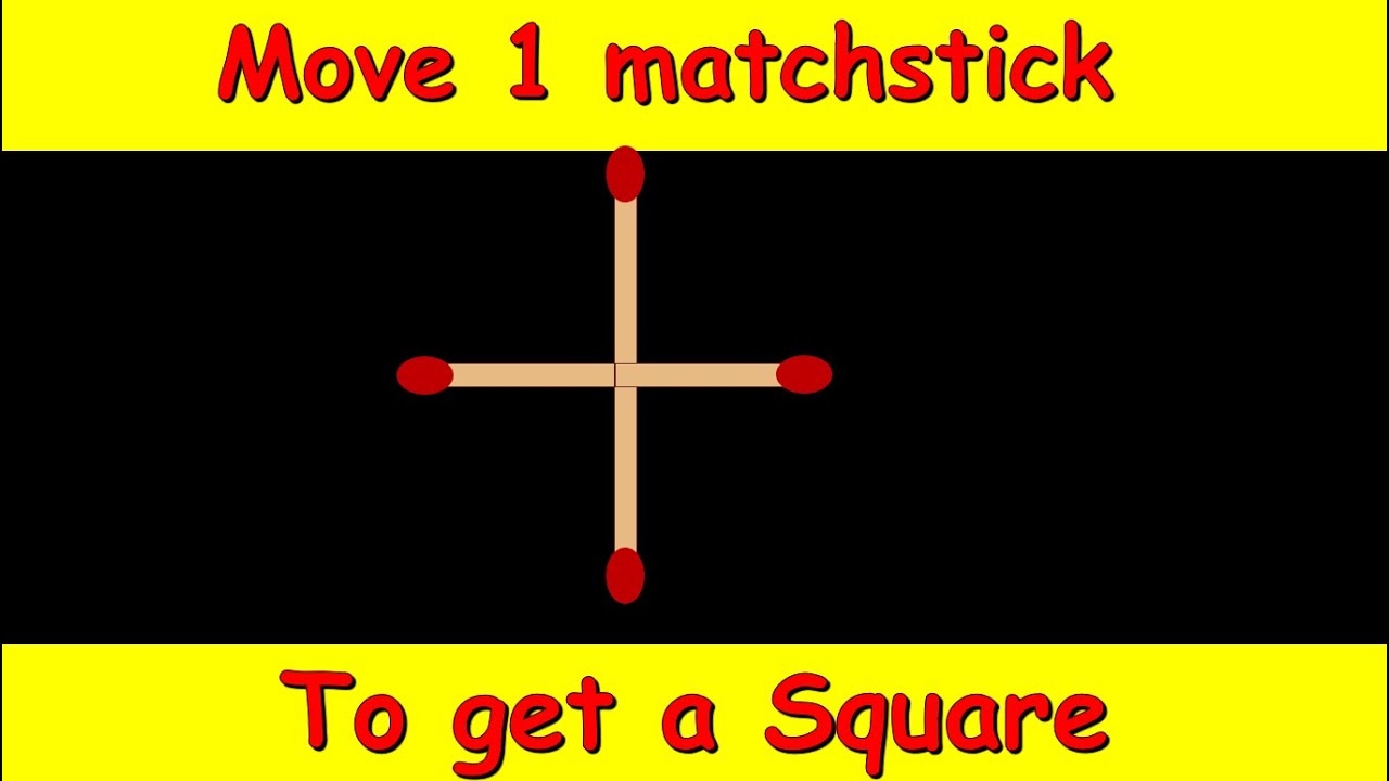 Move 1 Matchstick To Get One Square Matchstick Puzzle YouTube move-1-matchstick-to-get-one-square-matchstick-puzzle-youtube