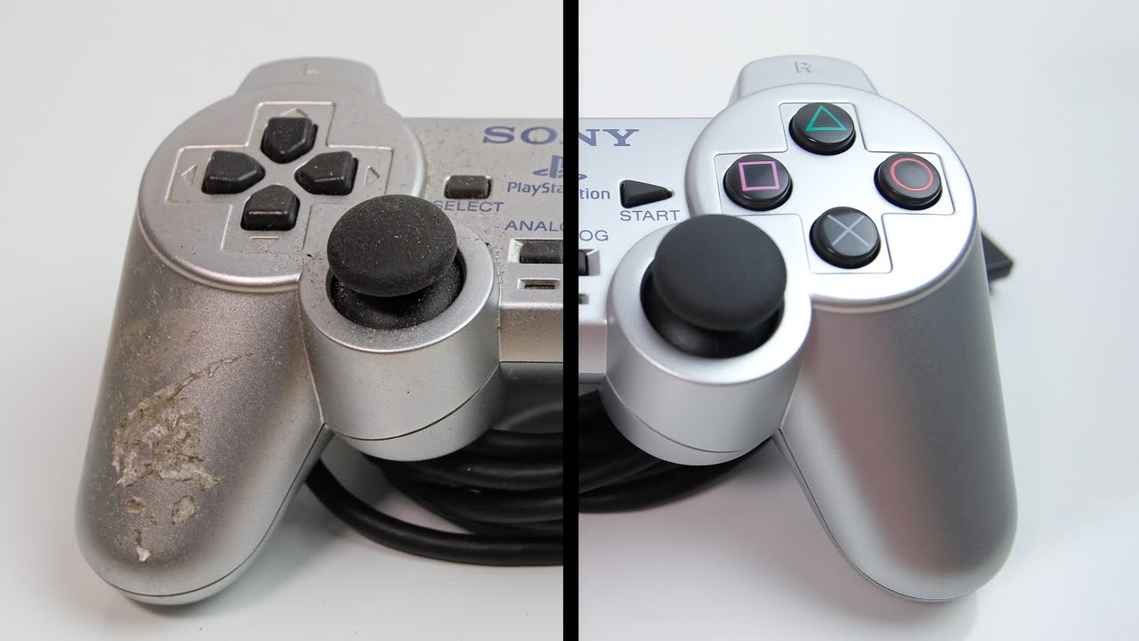 PS2 DualShock 2 Controller Restoration and Repair - YouTube