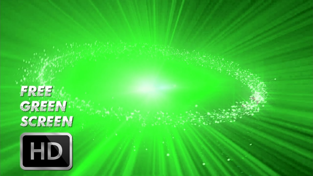 Amazing green screen lighting effects motion | Lights and Sparkles ...