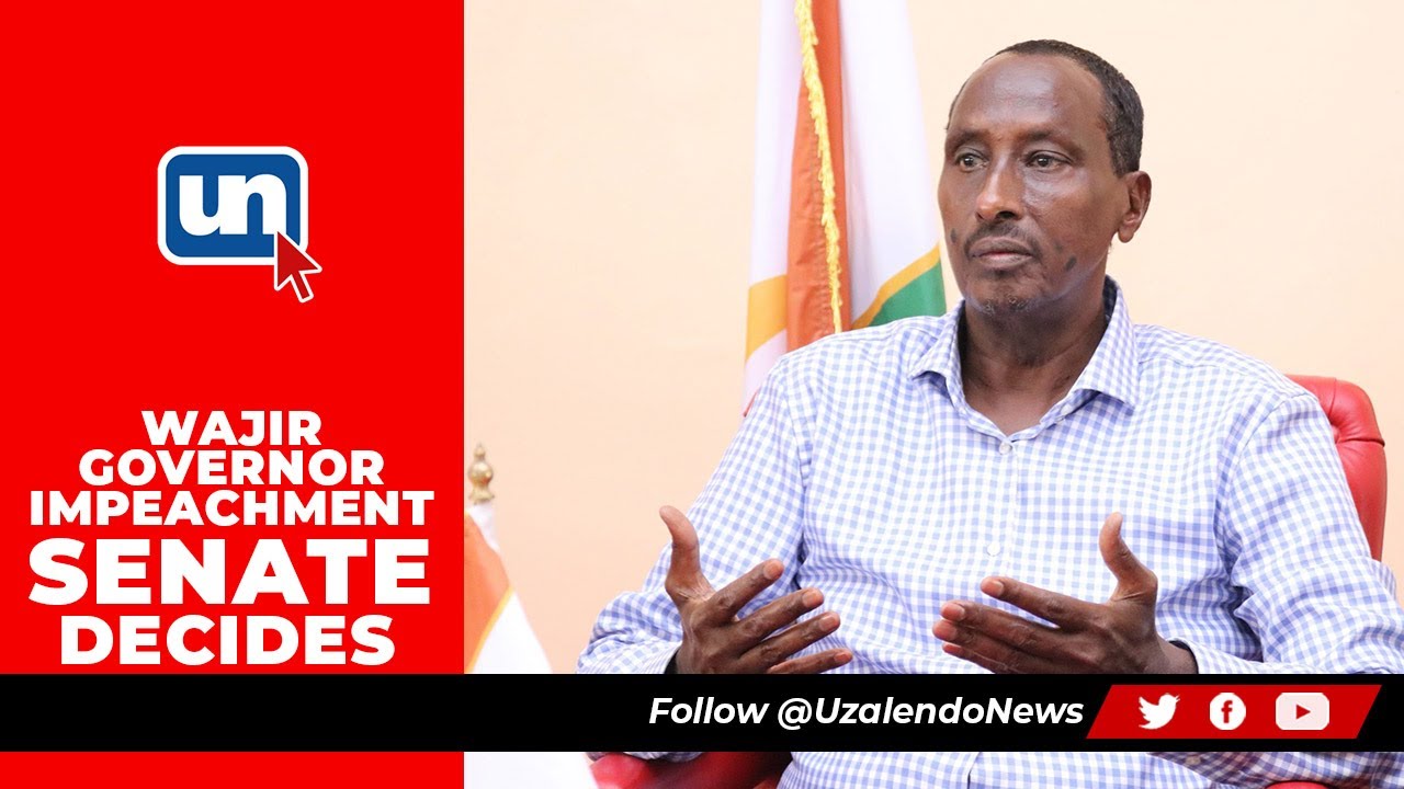 Wajir Governor Defends Himself At the Senate - YouTube