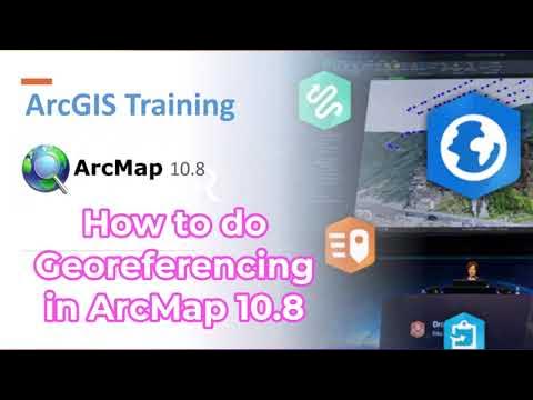 How to do Georeferencing in ArcMap 10 8 - YouTube