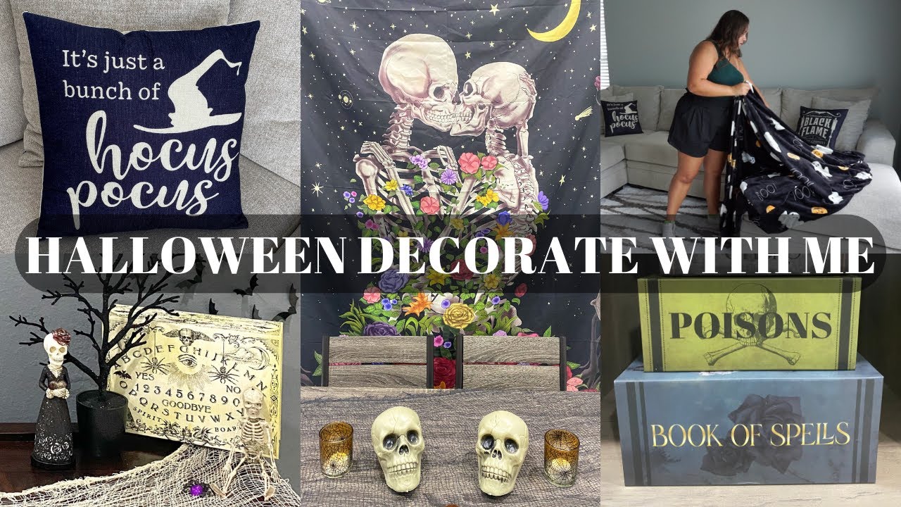 Halloween Decorate With Me 2022 Decorate My Entire House With Me