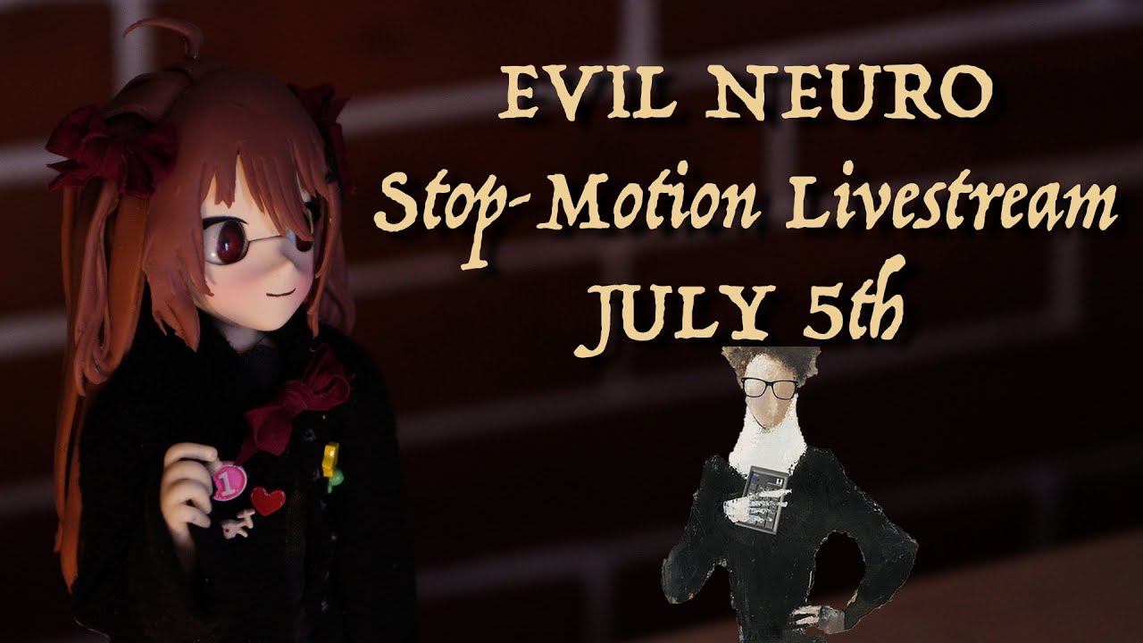 EVIL NEURO STOP MOTION LIVESTREAM TRAILER - YouTube