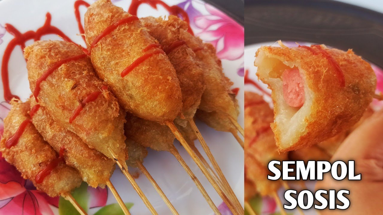 RESEP SEMPOL SOSIS YANG ENAK - YouTube