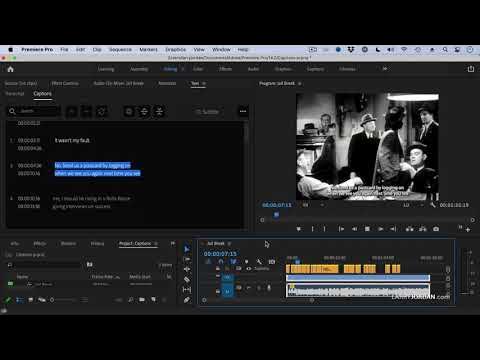 The New Transcript/Caption Workflow in Adobe Premiere Pro - YouTube