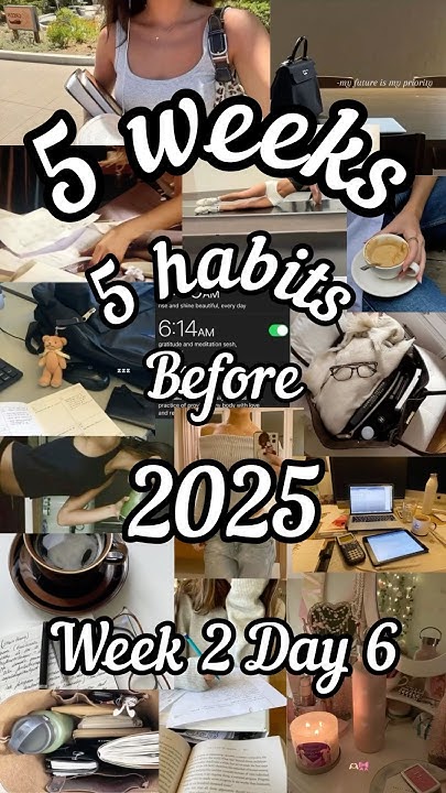 Week 2 Day 6 💪 | 5 weeks 5 habits before 2025 #2025 #minivlog - YouTube
