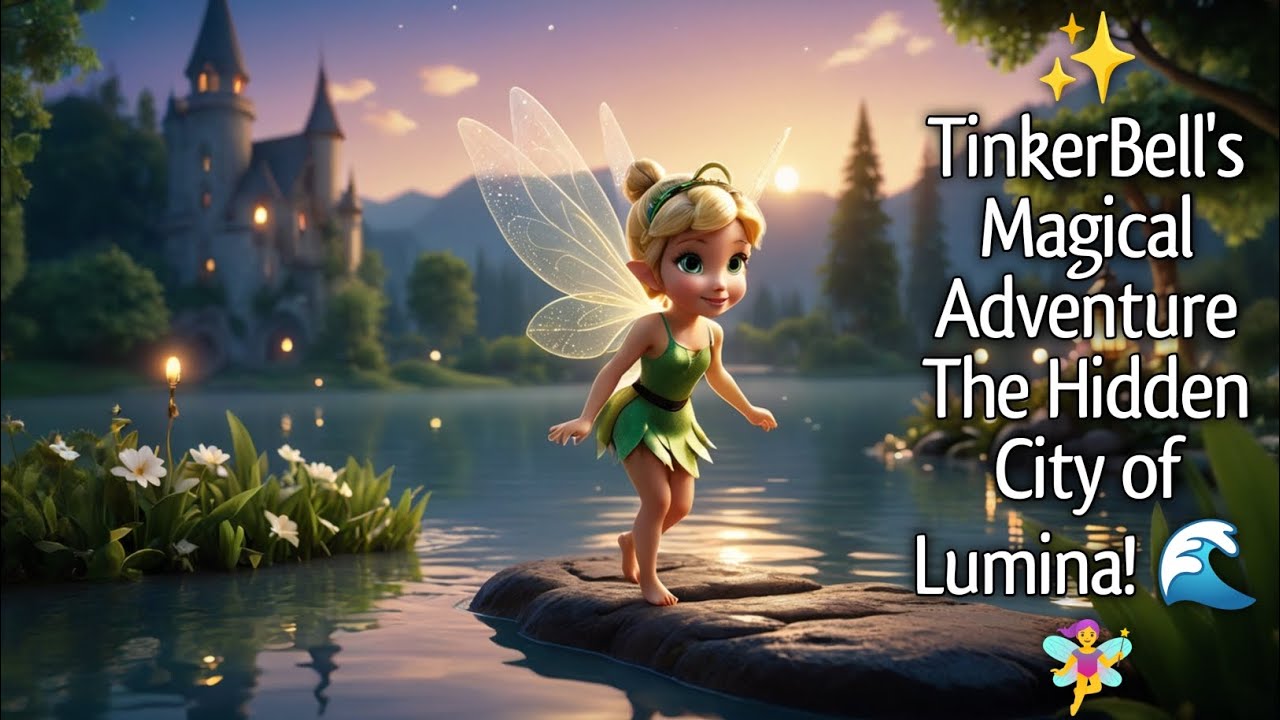 TinkerBell's Magical Adventure: The Hidden City of Lumina! 🌊🧚‍♀️ - YouTube