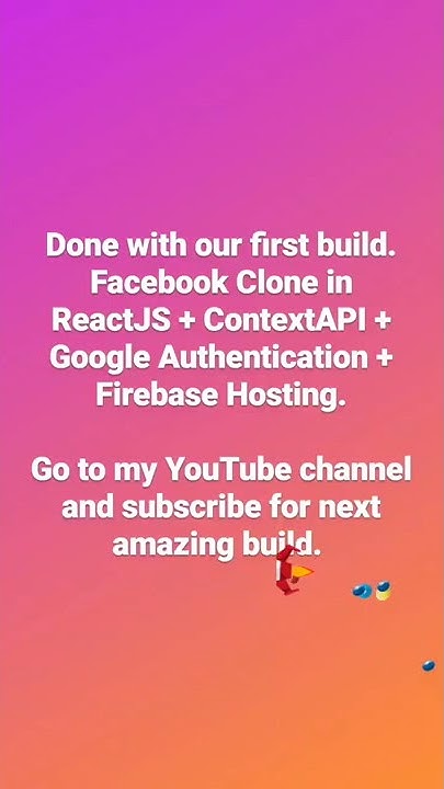 🔴Let's Build Facebook Clone in ReactJS | With Context API + Google Authentication + Firebase ...