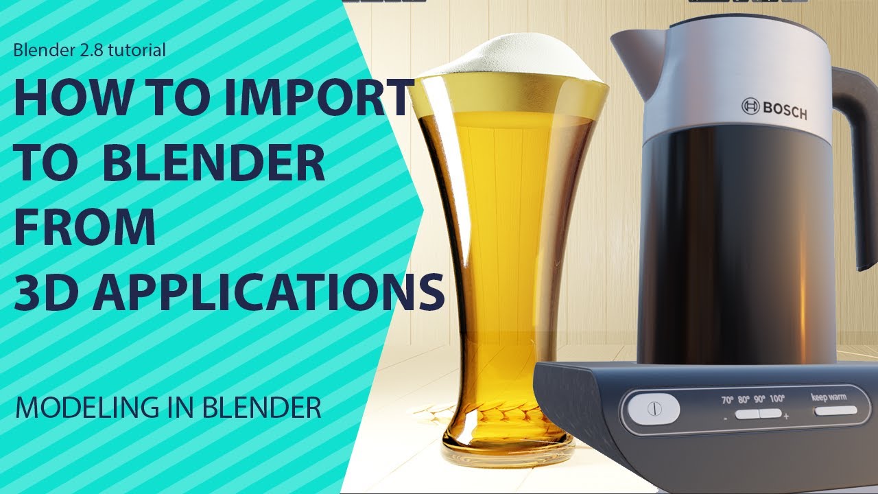How To Import Different File Formats Into Blender 2 8 YouTube how-to-import-different-file-formats-into-blender-2-8-youtube