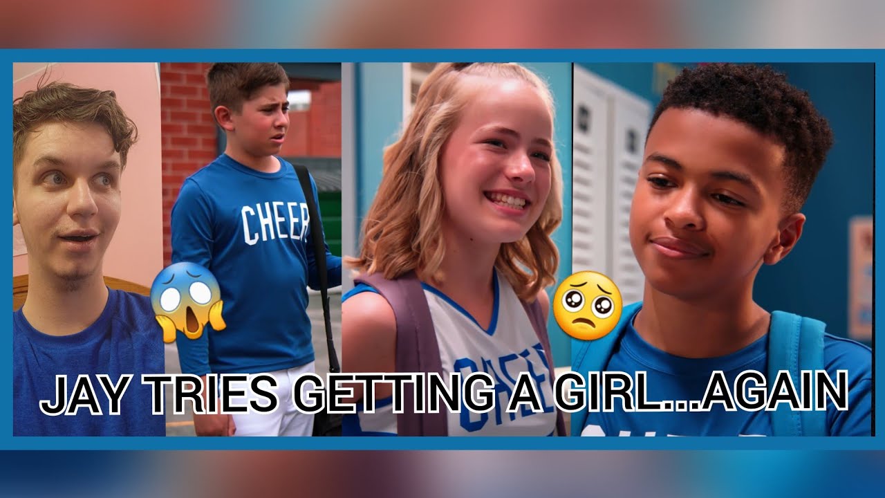 JAY BECOMES A CHEERLEADER!! BE YOURSELF :) Reacting to Jay & Mikey ...
